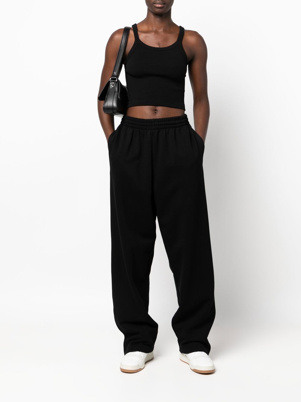 WARDROBE.NYC WARDROBE.NYC Scoop-Neck Cropped Top