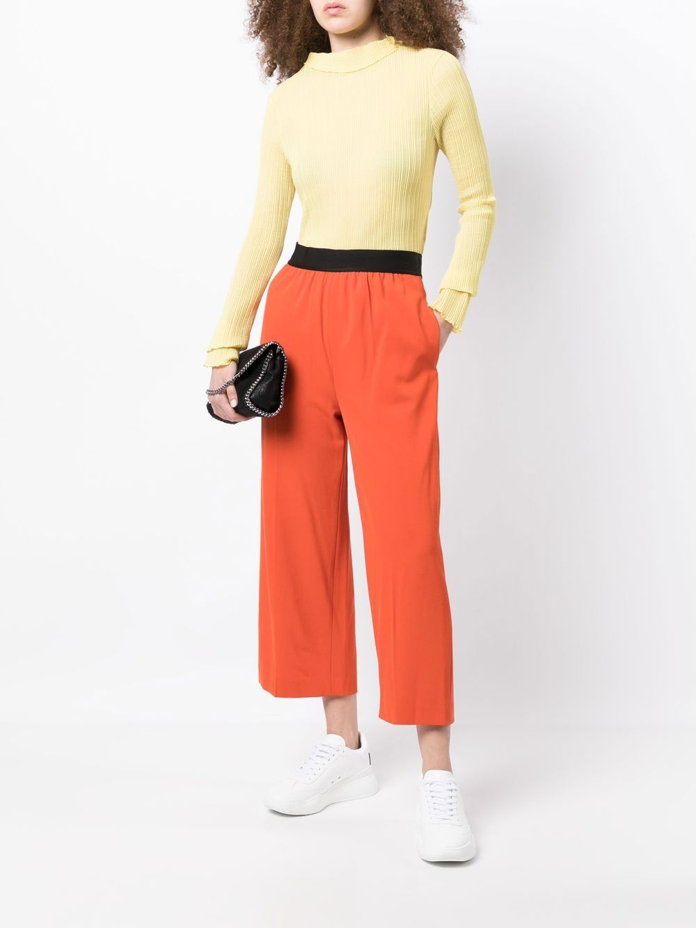 STELLA MCCARTNEY Stella McCartney Straight-Leg Cropped Trousers