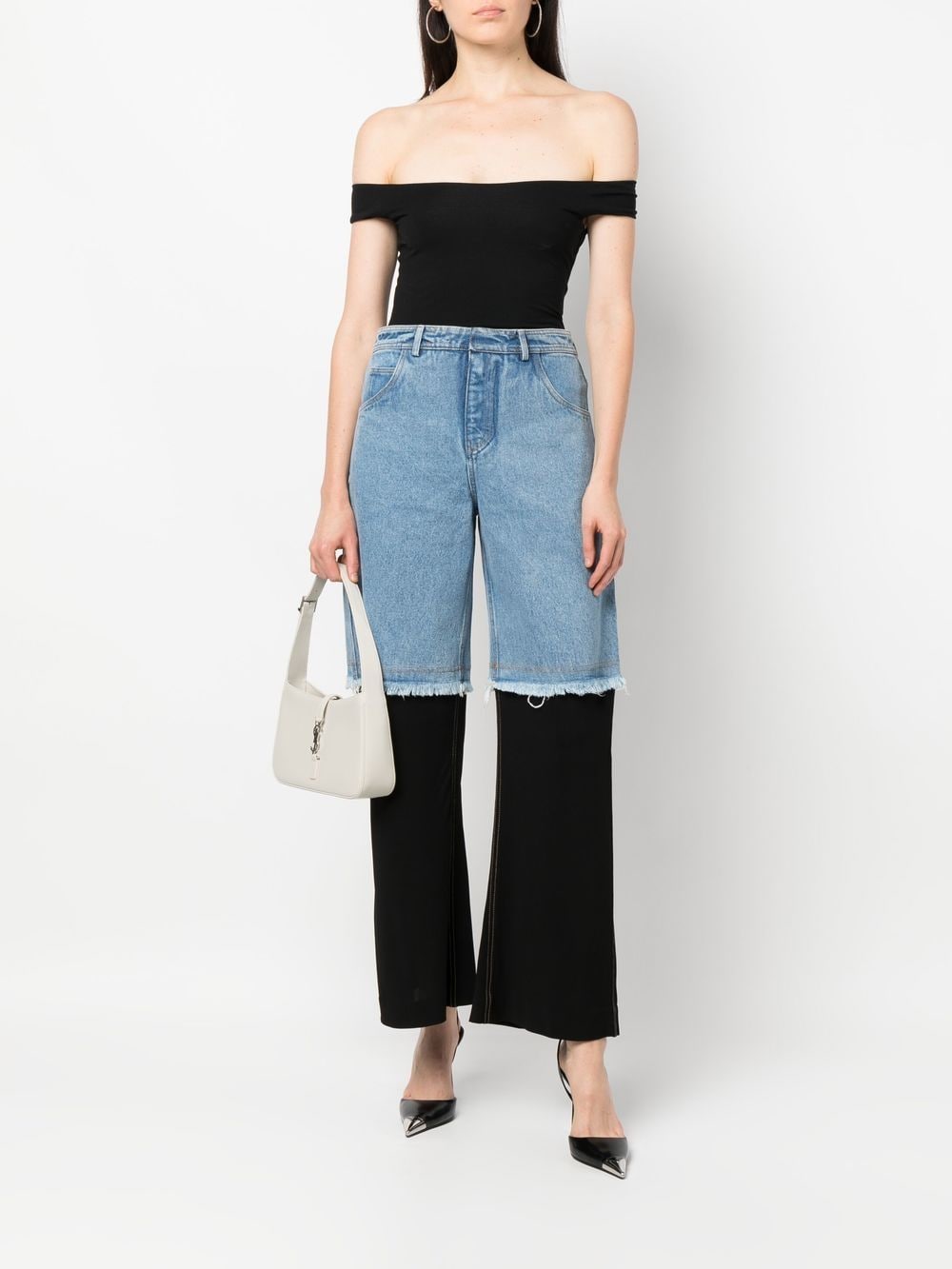 CHRISTOPHER ESBER Christopher Esber Deconstruct Straight-Leg Jeans
