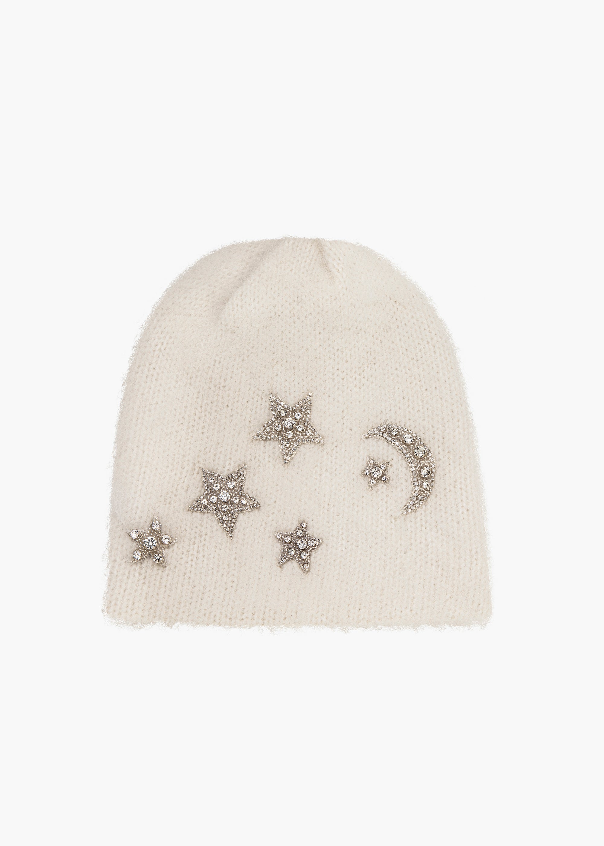 Jennifer Behr Jennifer Behr Crystal Voilette Beanie Jennifer Behr Alpaca wool-blend embellished beanie Jennifer Behr main image 4