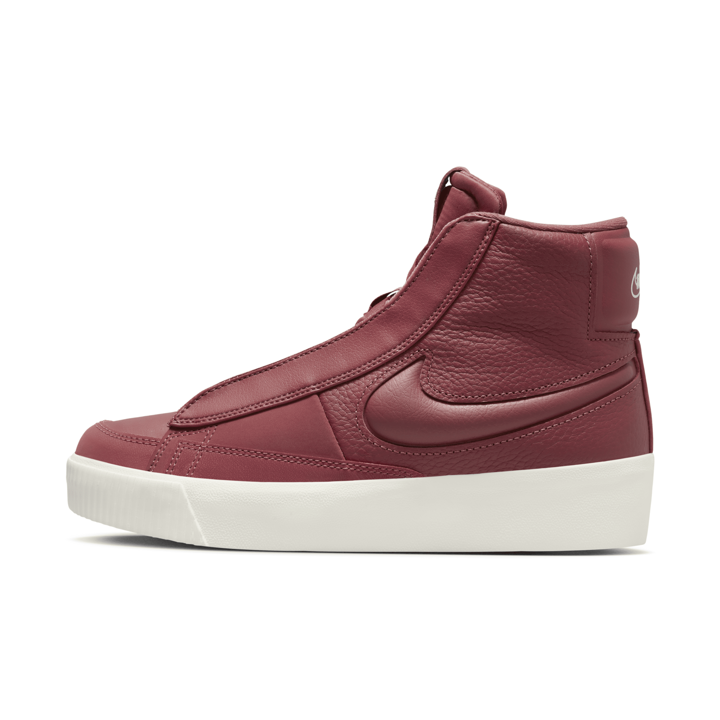 nike blazer mid white blackened blue red crush
