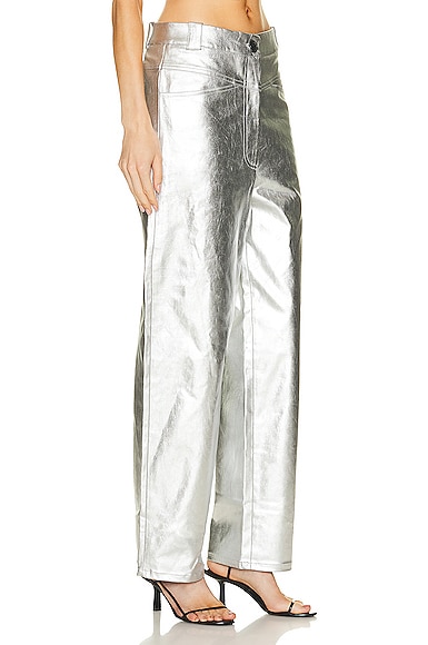 15 Best Metallic Pants 2022: Agolde, The Attico & More