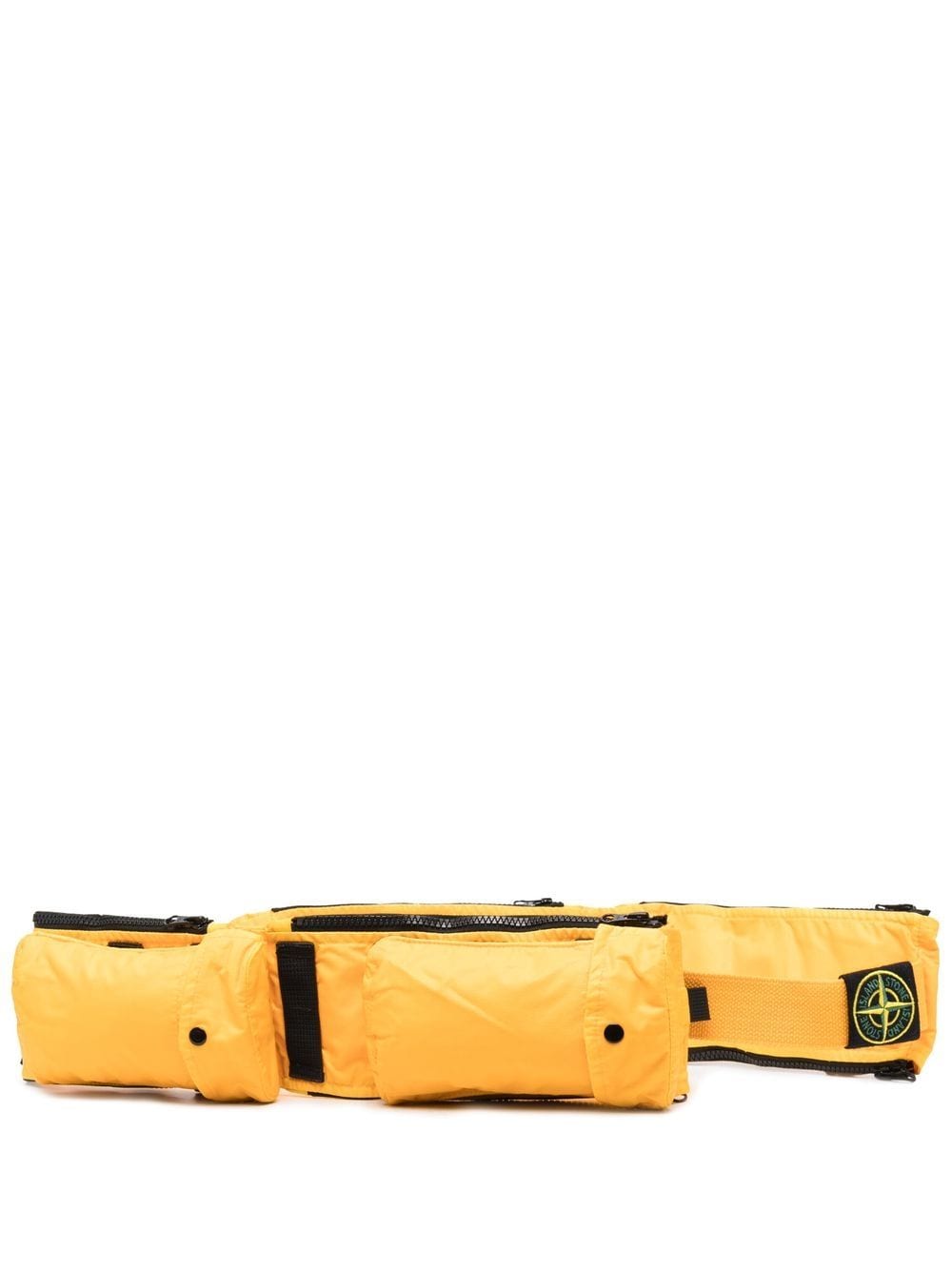 Stone Island Multi-Pocket Cross-Body Bag - Yellow | Editorialist