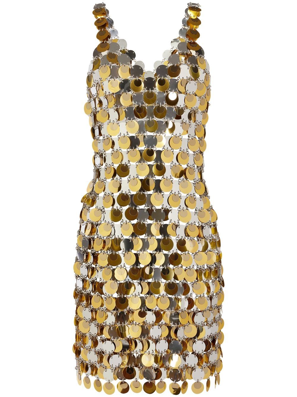 metal dress paco rabanne How Paco Rabanne's Craft Techniques From the 1960s Inspired the Spring 2021 Collections