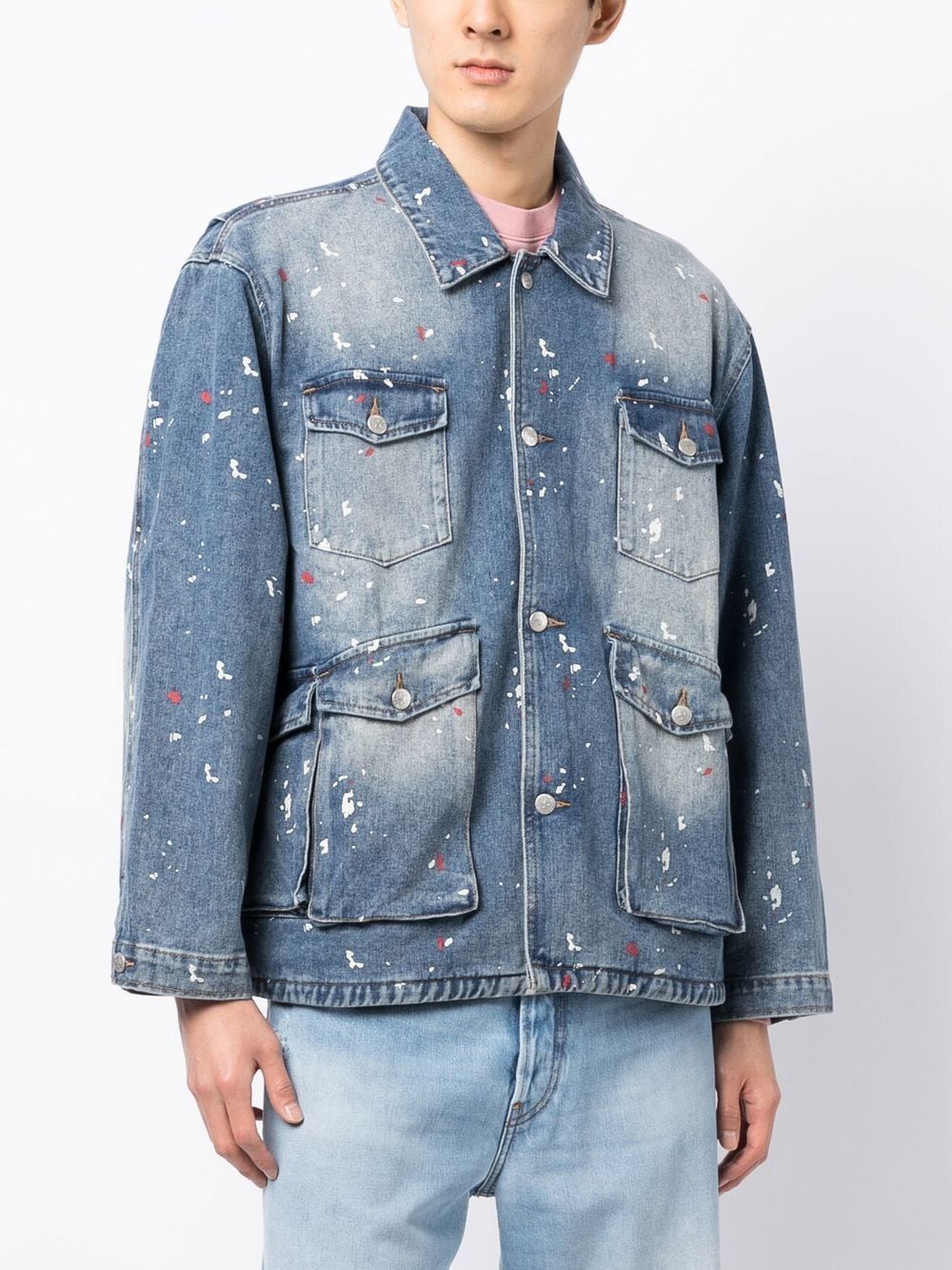 BILLIONAIRE BOYS CLUB Billionaire Boys Club Jungle Fatigue Denim Jacket