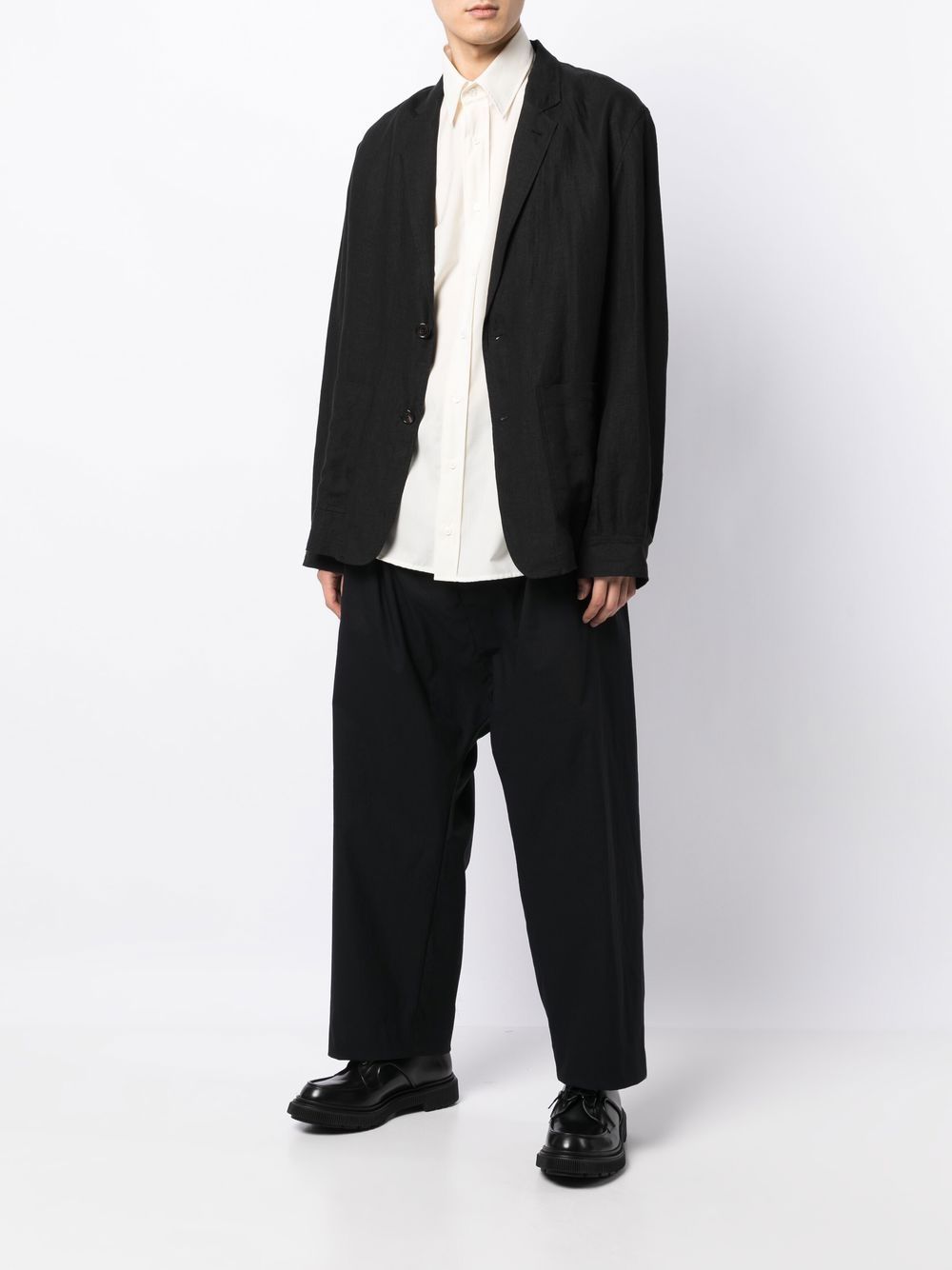 COMME DES GARÇONS Comme des Garçons Homme Plus Loose-Fit Pleat-Detail Trousers