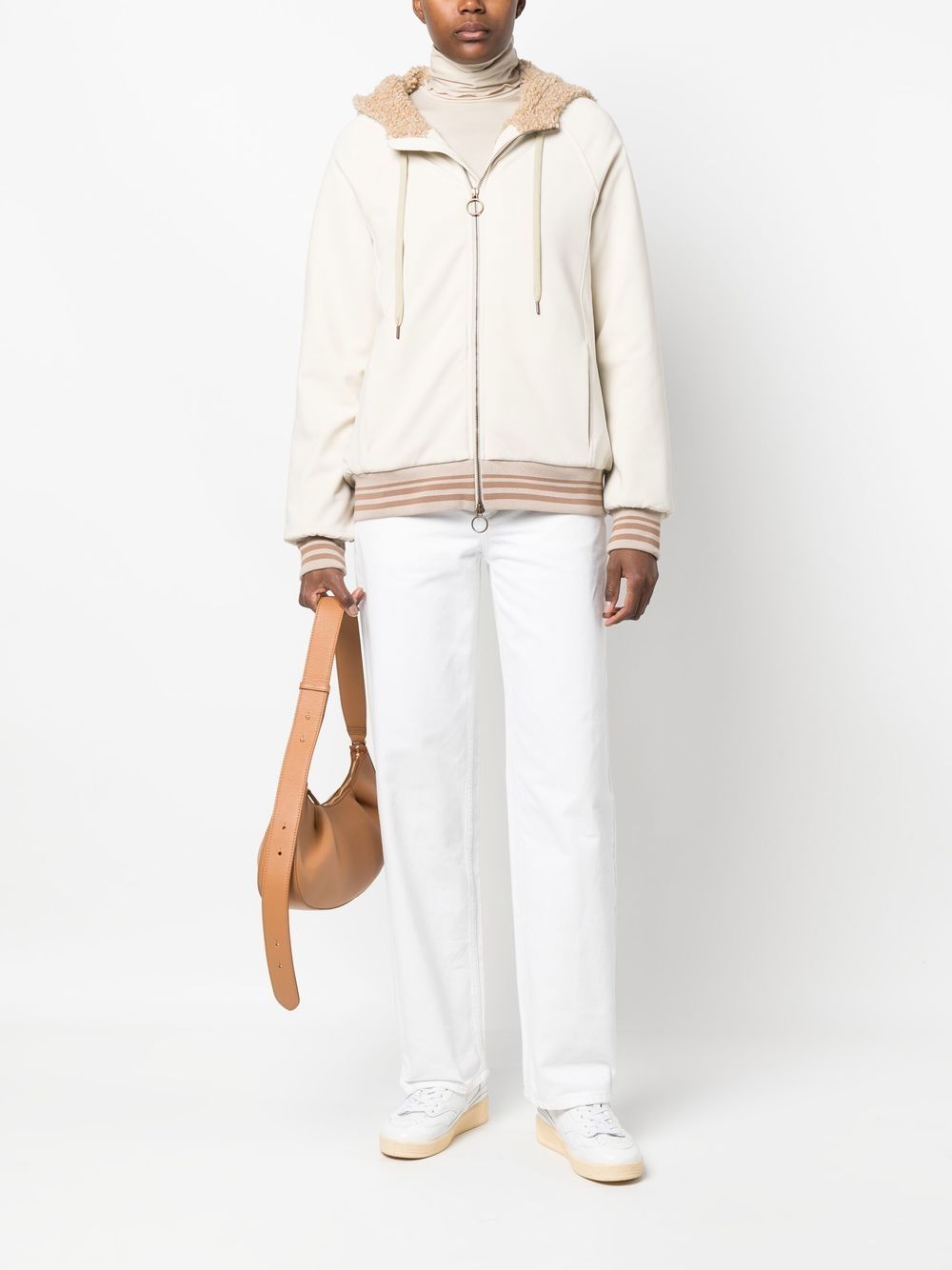 ELEVENTY Eleventy Zipped-Up Bomber Jacket