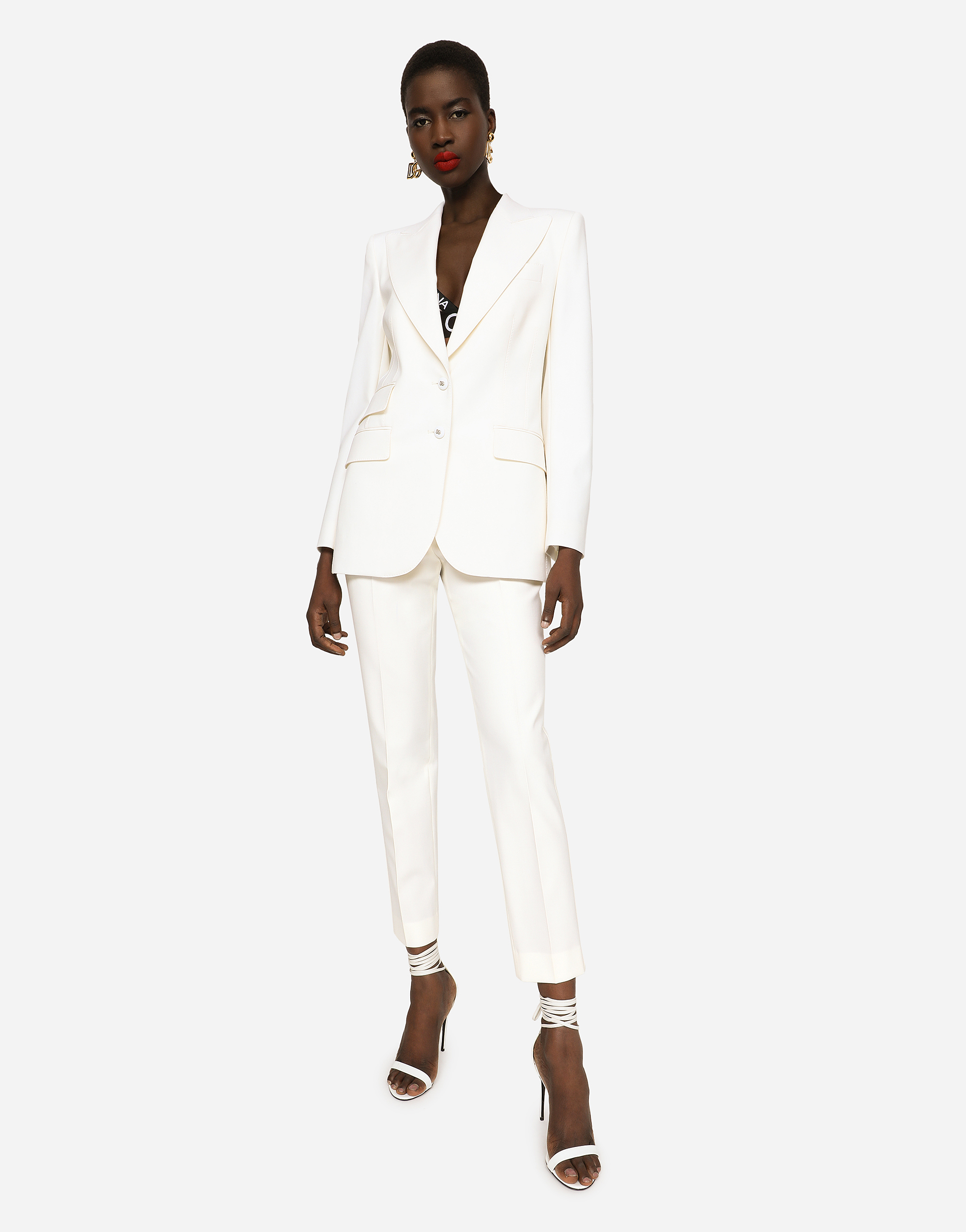 DOLCE & GABBANA Dolce & Gabbana Two-Way Stretch Wool Jacket