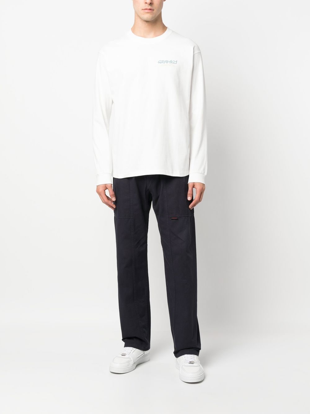 GRAMICCI Belted Straight-Leg Trousers