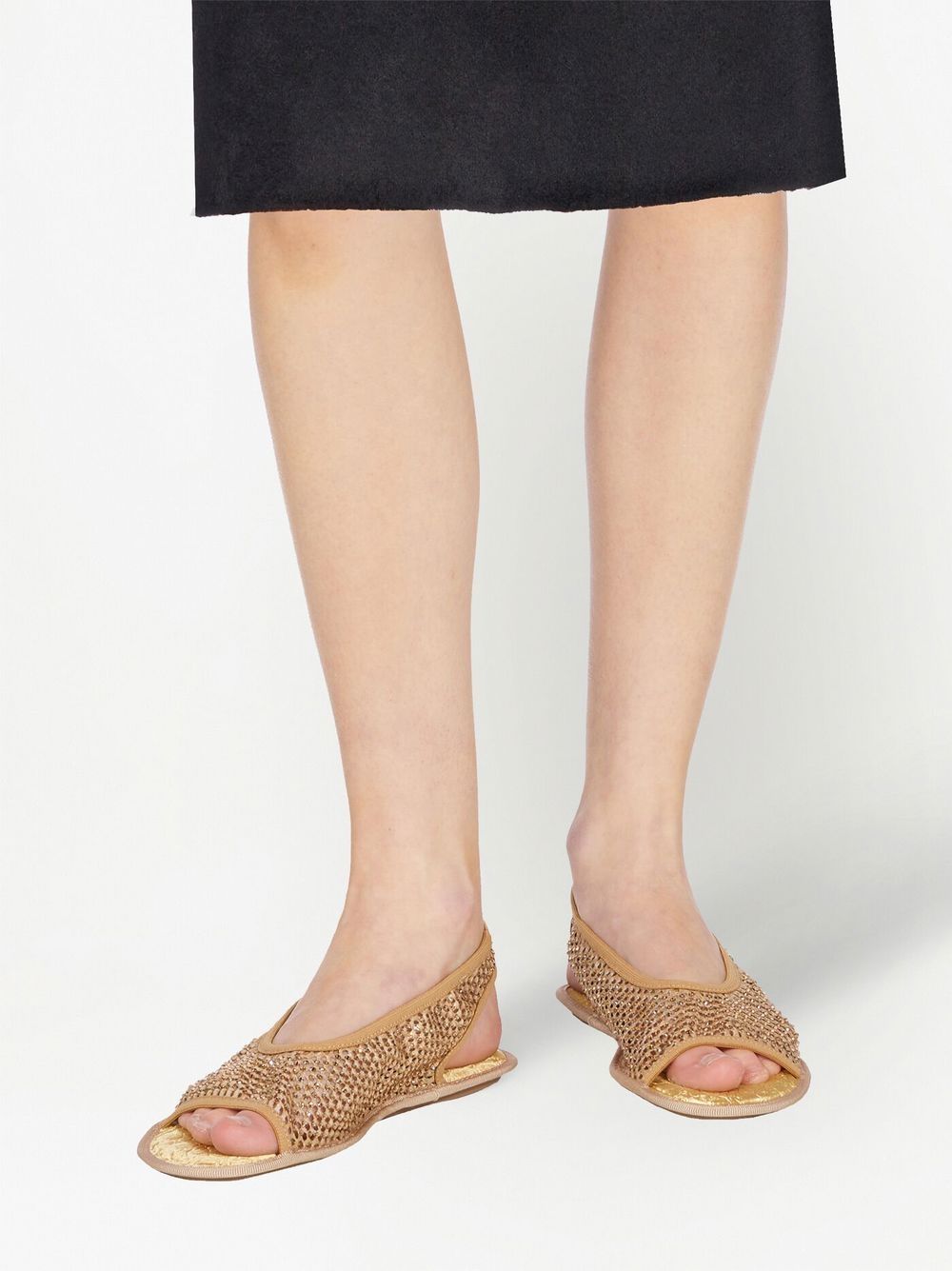 SALVATORE FERRAGAMO Nomadic Stories Slingback Sandals