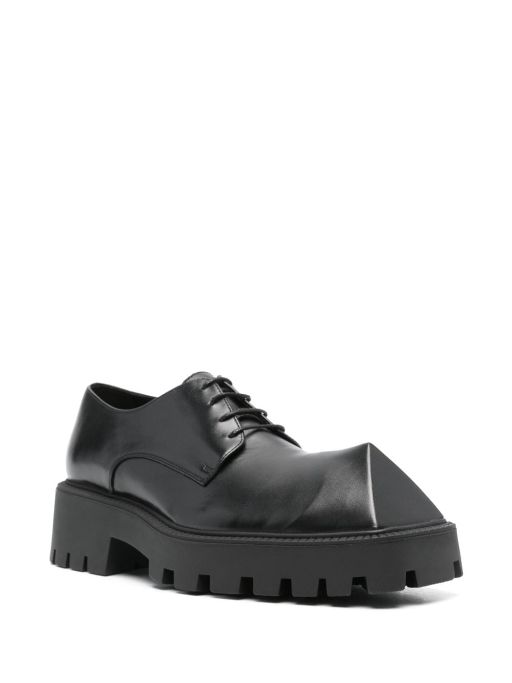 Balenciaga Rhino Derby Shoes - Black | Editorialist