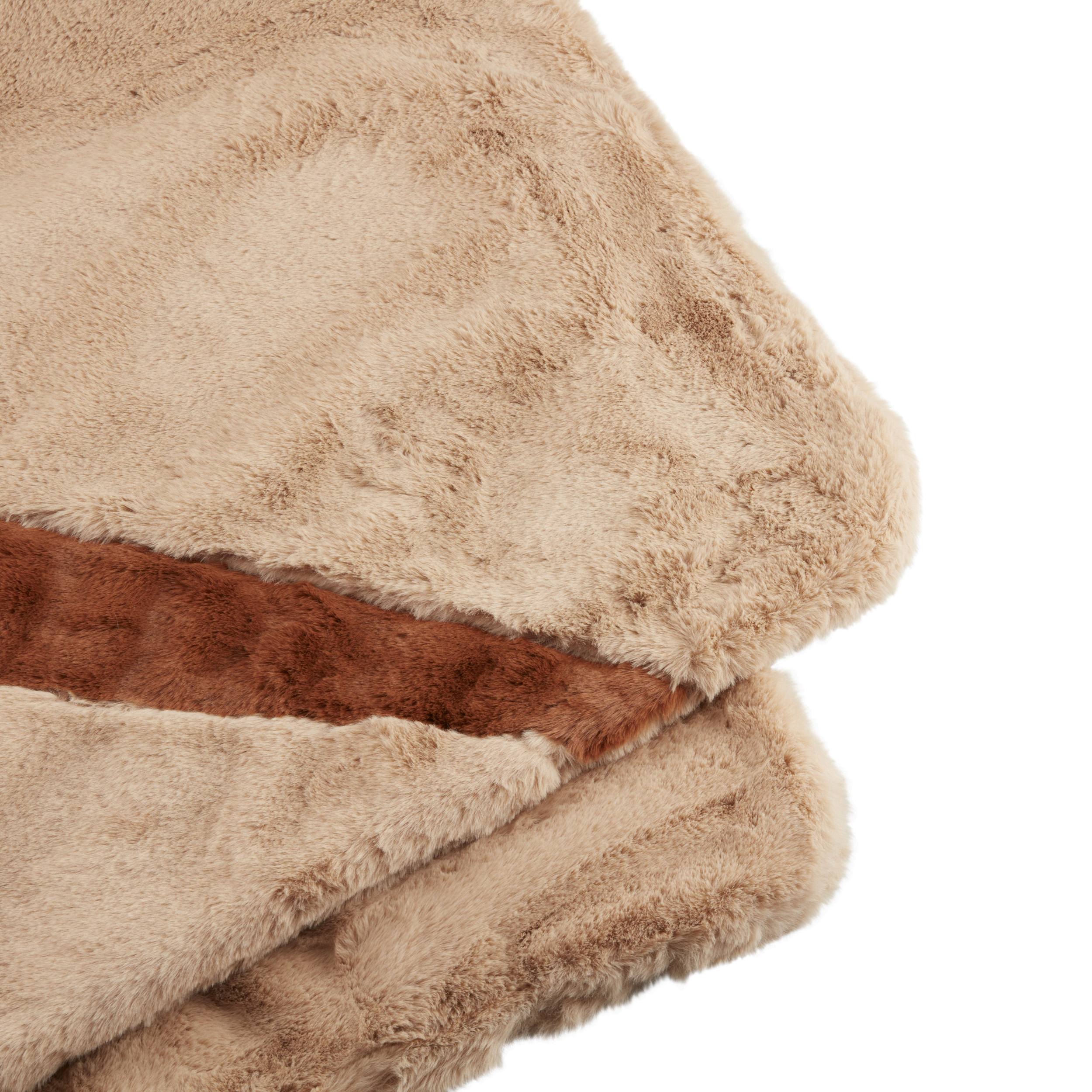 Nike Sportswear Faux Fur Blanket In Brown - 15% Off | Editorialist