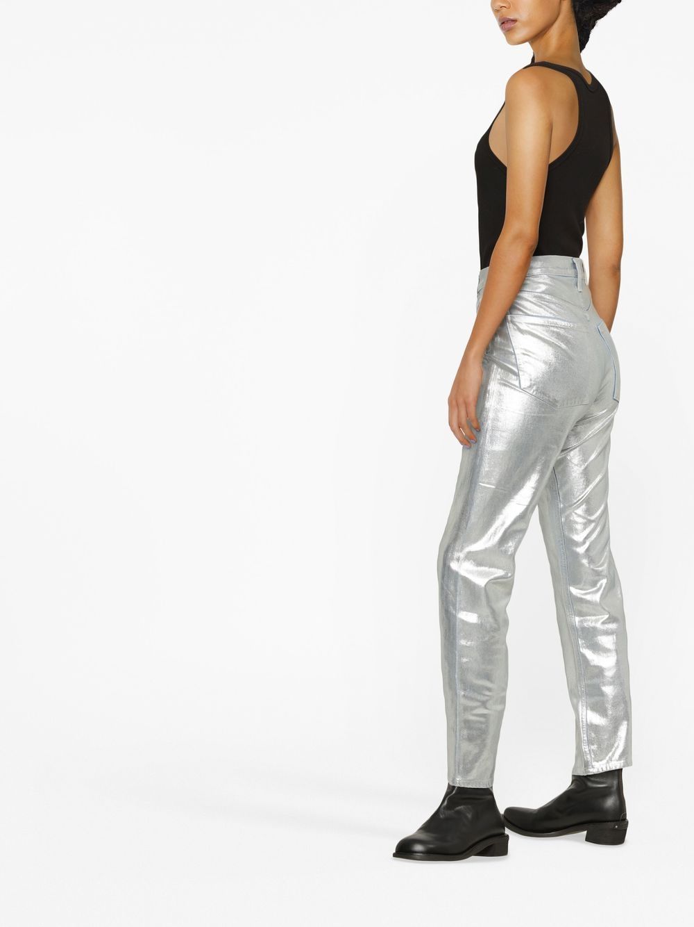 15 Best Metallic Pants 2022: Agolde, The Attico & More