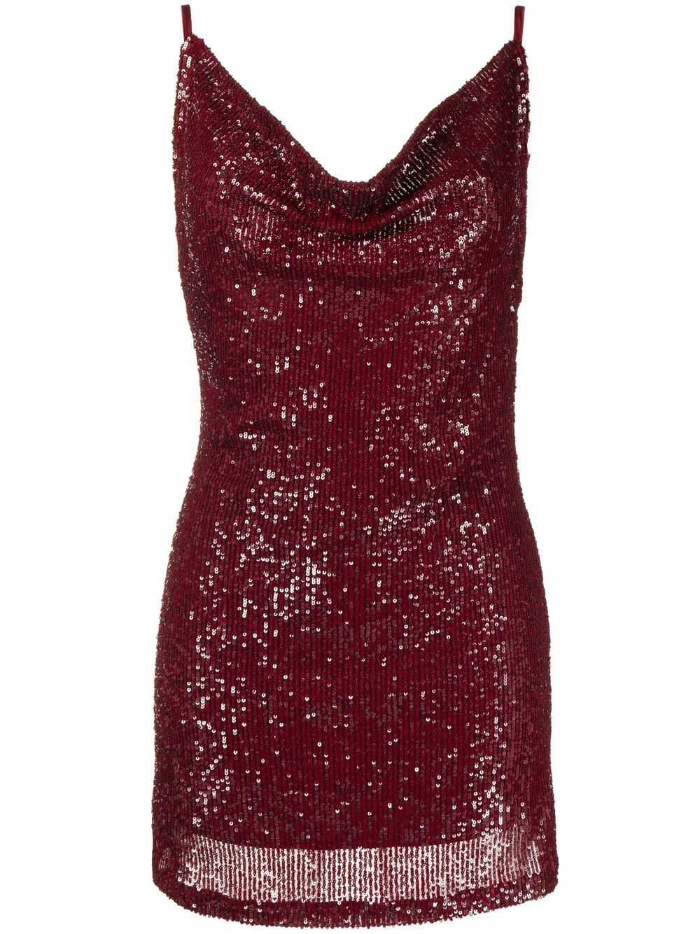 In The Mood For Love Sequin Mini Dress In Red - 51% Off | Editorialist