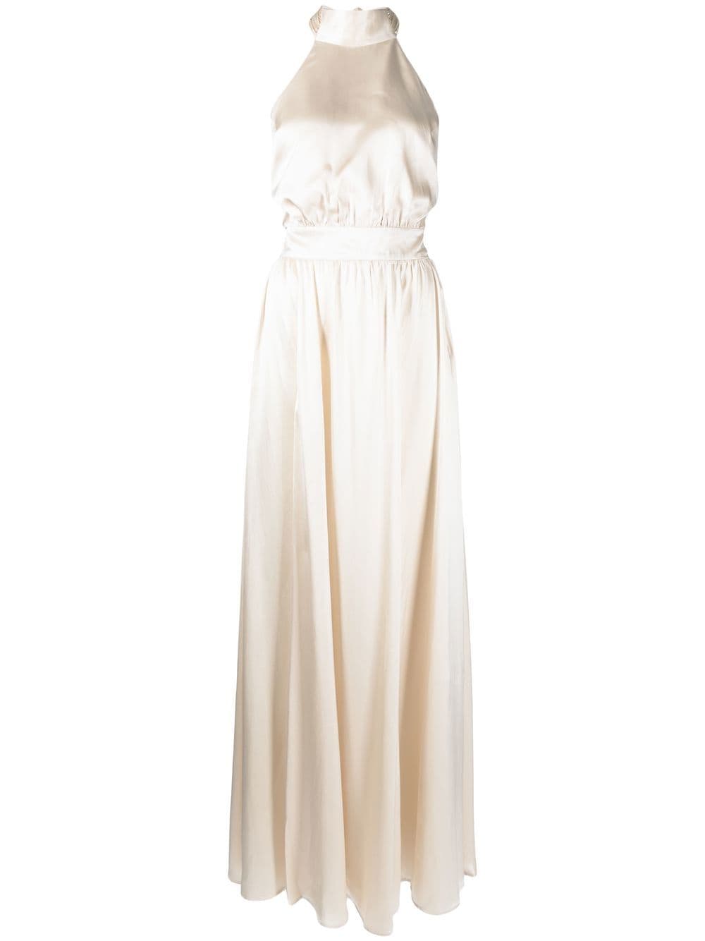 reformation alani silk dress Reformation Alani Silk Maxi Dress - Brown
