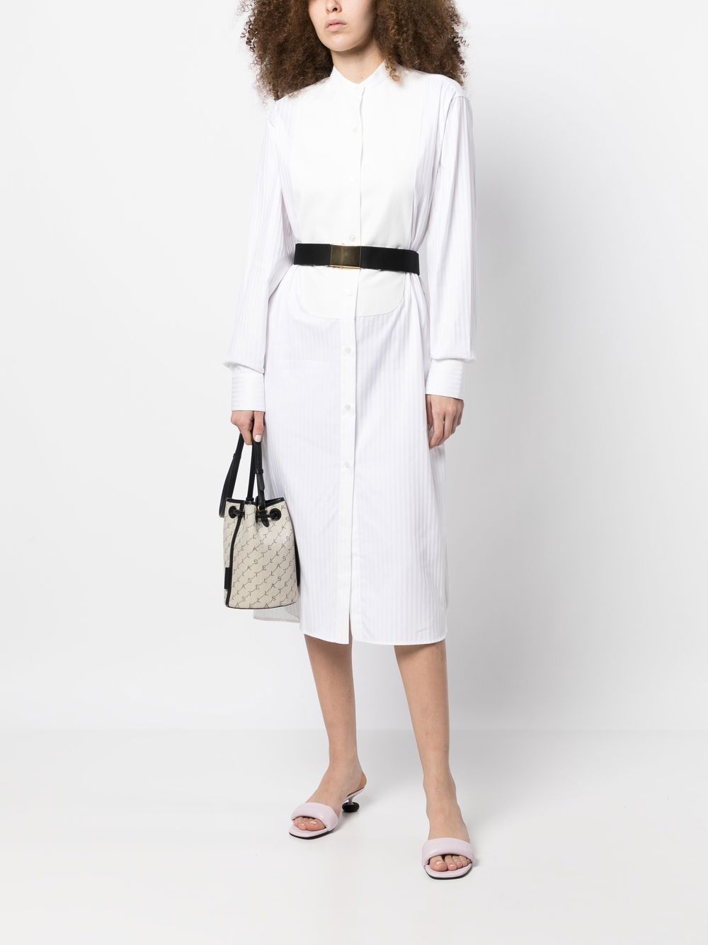STELLA MCCARTNEY Stella McCartney Striped Cotton Shirtdress