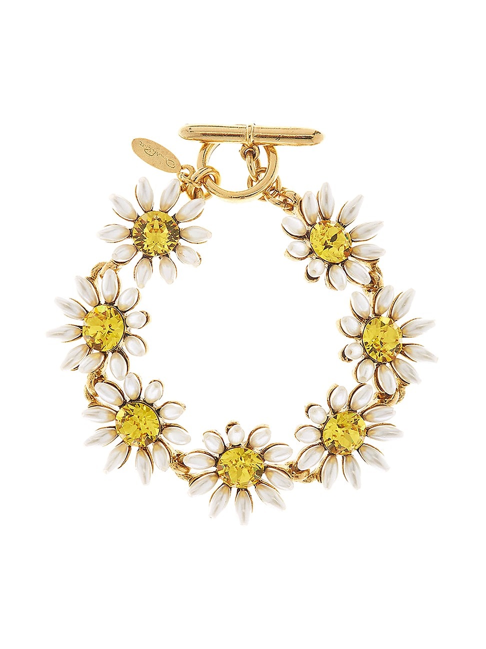 Daisy Toggle Bracelet Gold - Ramy Brook