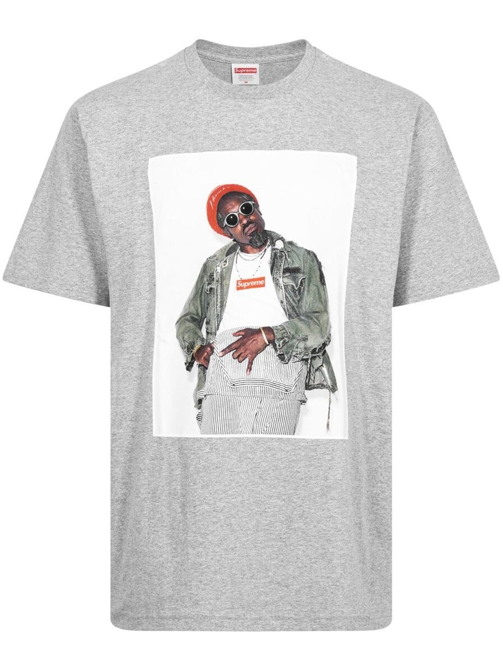 Supreme Andre 3000 T-Shirt - Grey | Editorialist