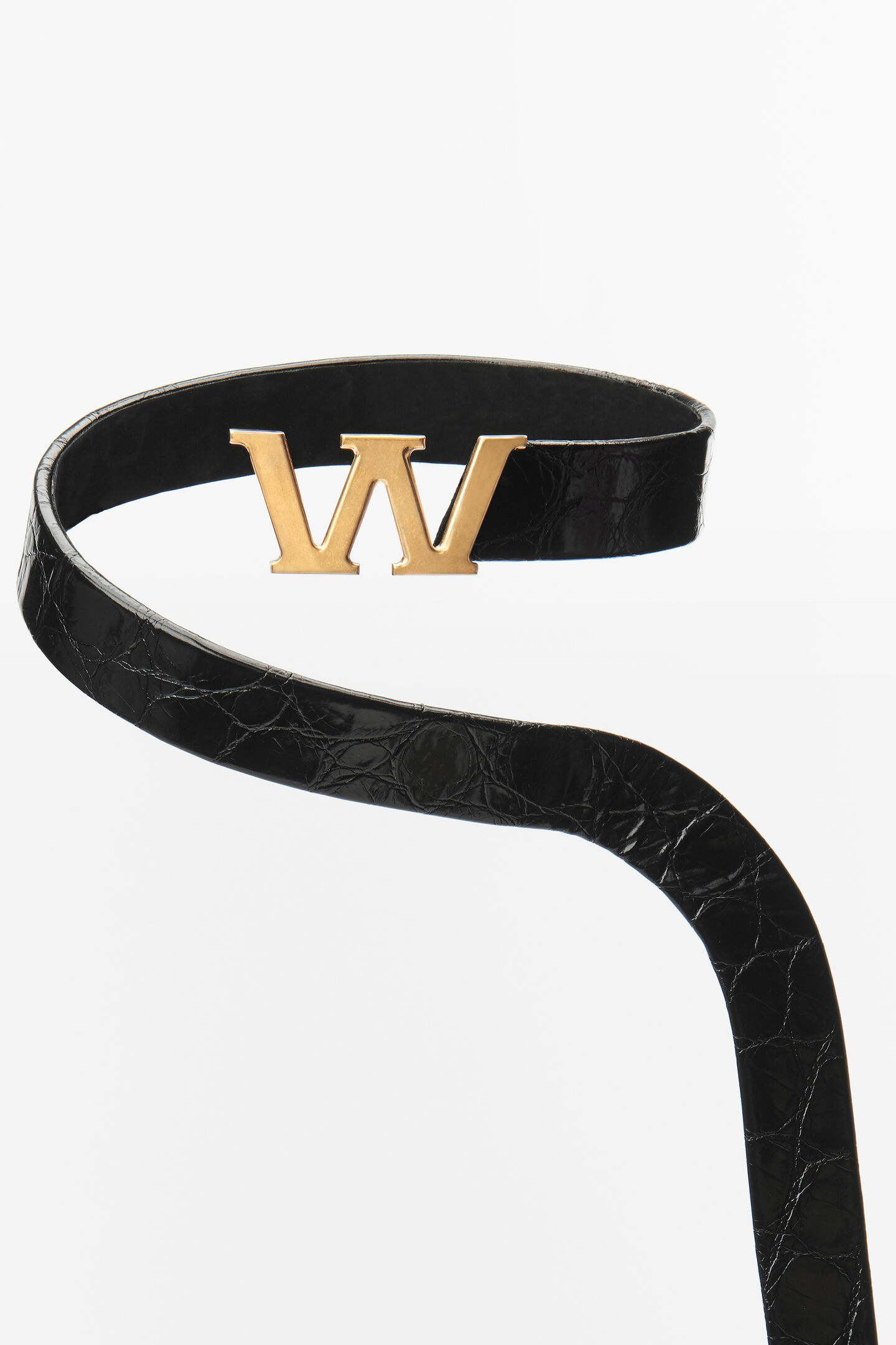 Alexander Wang Gold and Black Belt Alexander Wang Belt | Gold Metal | Perfect new... | Depop main image 2