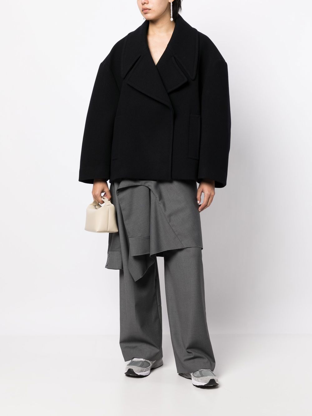 GOEN.J Goen.J Double-Breasted Cropped Jacket