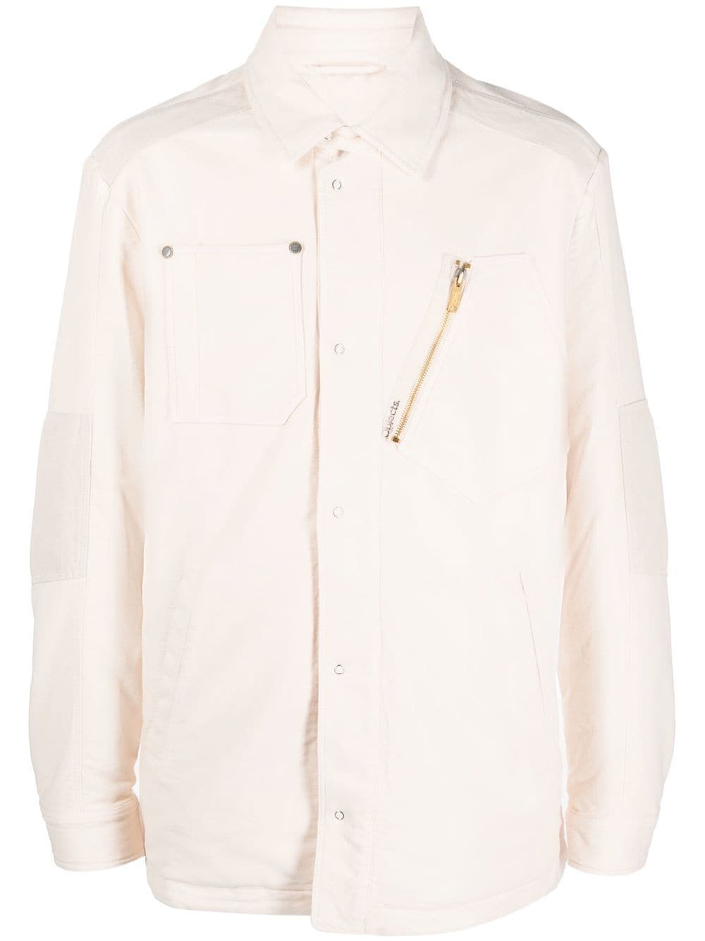 OBJECTS IV LIFE OBJECTS IV LIFE Logo-Patch Shirt Jacket