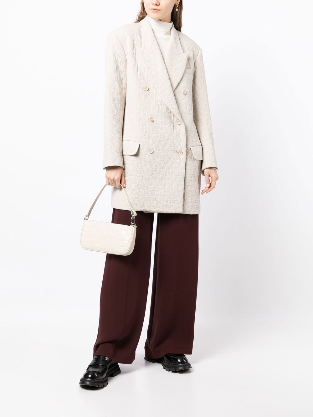 UMA WANG Uma Wang Double-Breasted Tailored Coat