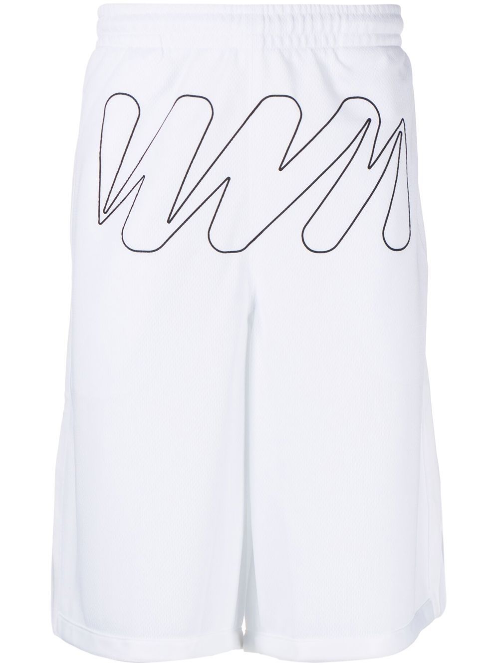 OFF-WHITE Diagonal Mesh Shorts