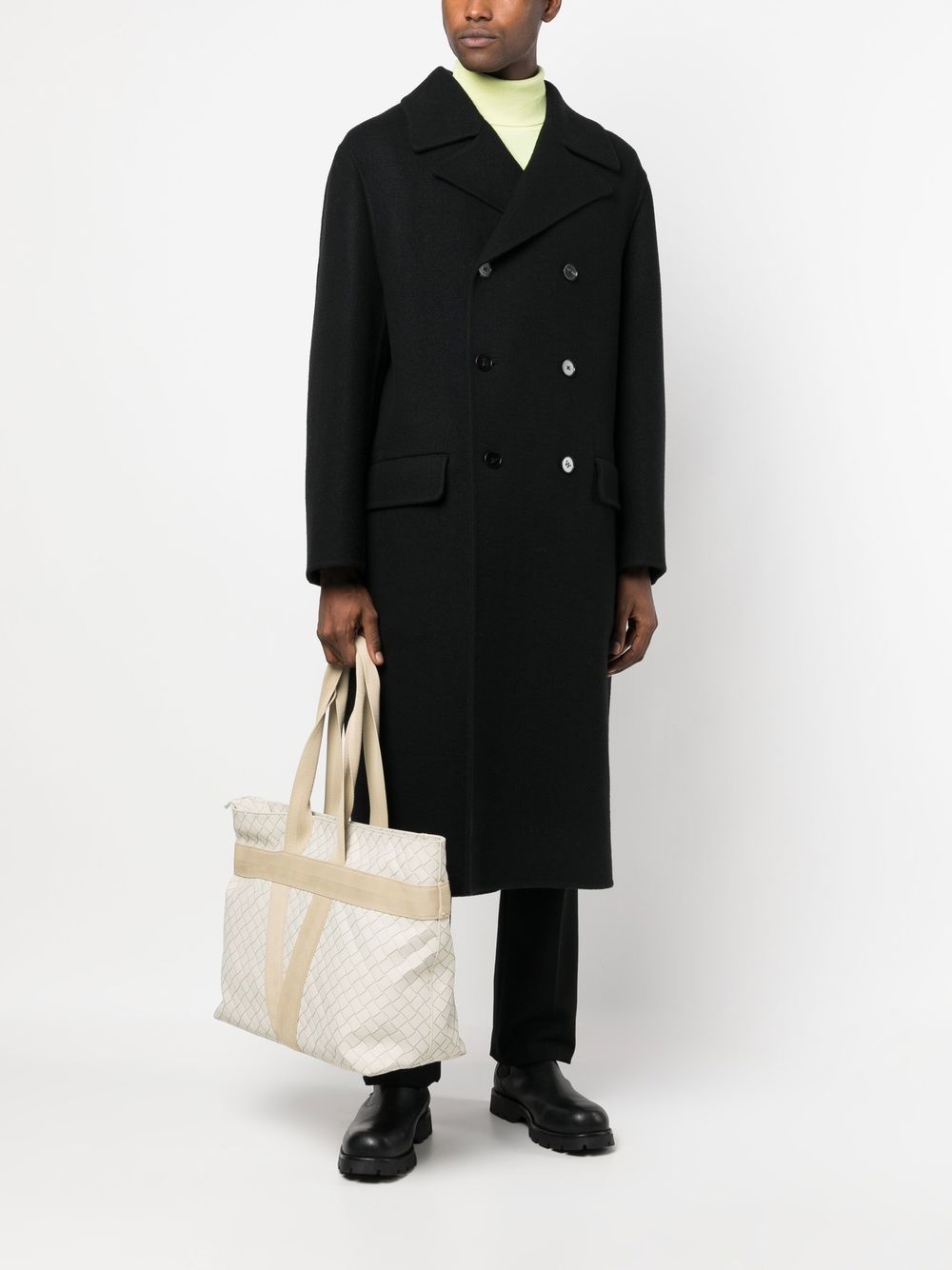 JIL SANDER Jil Sander Double-Breasted Virgin Wool Coat