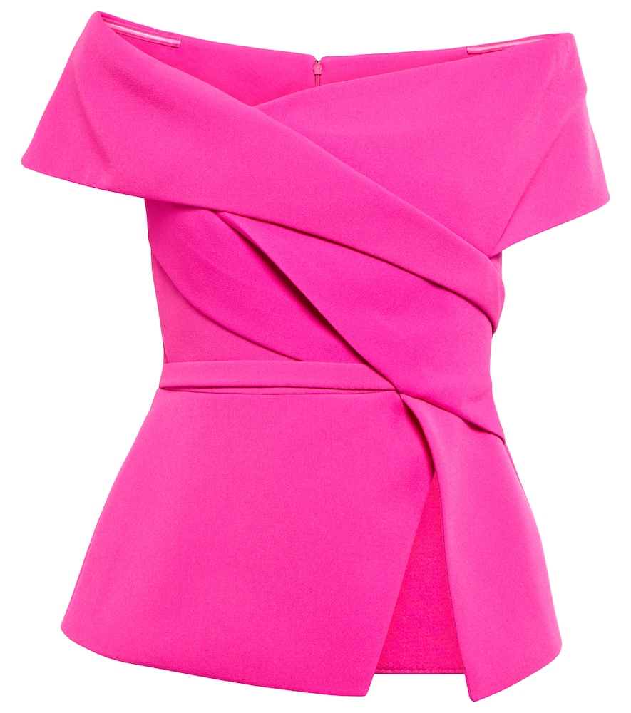 SAFIYAA Safiyaa Eimear Off-Shoulder Top