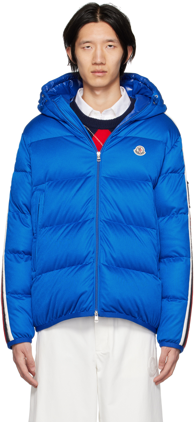 Moncler Navy Sanbesan Down Jacket - H20911a00237899rx | Editorialist