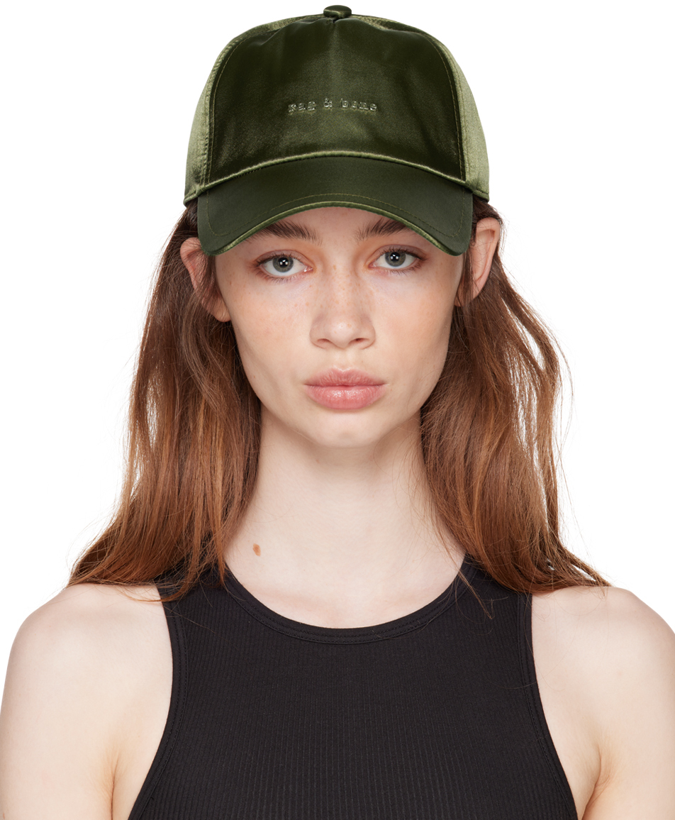 Rag & Bone Khaki Avery Cap In Olive - 55% Off | Editorialist