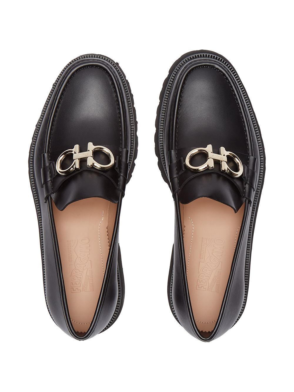 Ferragamo 7.5 EE mens loafer bleecker Loafer with Gancini detail - Men | Ferragamo main image 3