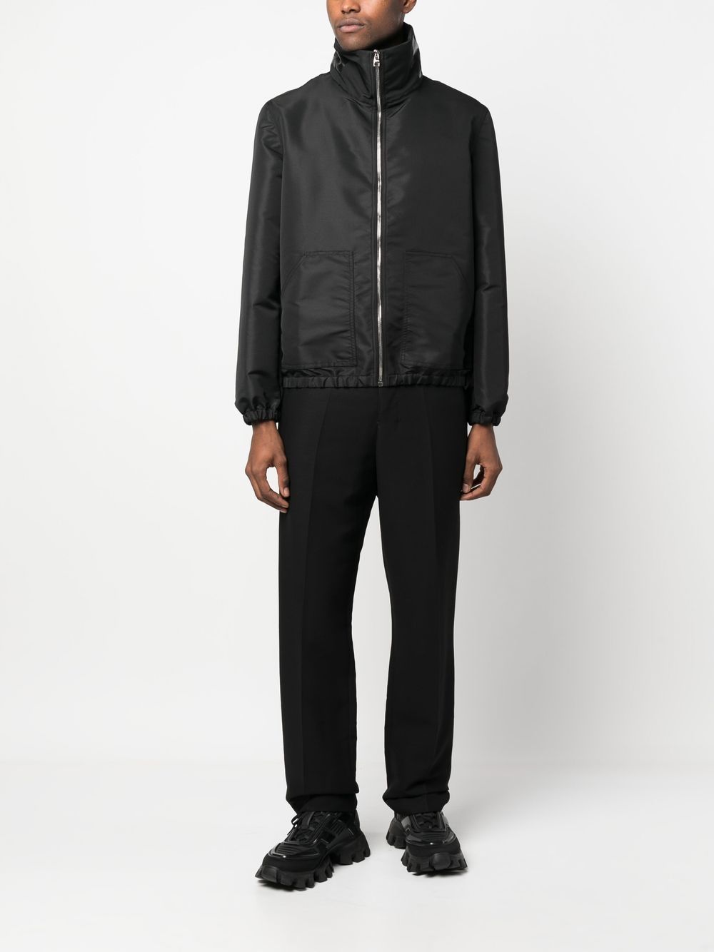 ALEXANDER MCQUEEN Alexander McQueen graffiti-print zip-up jacket