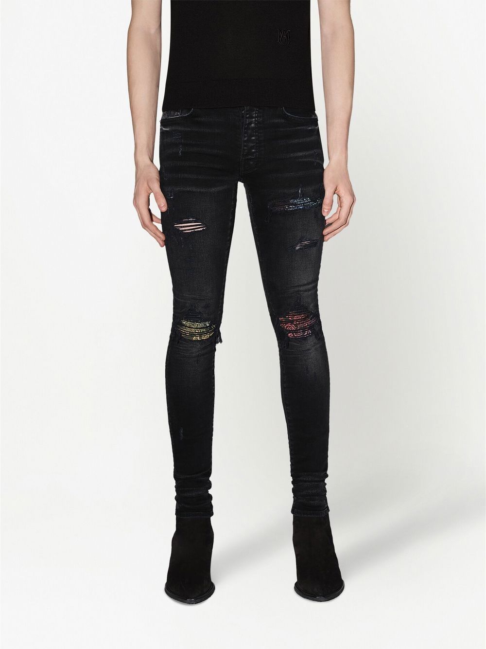 AMIRI AMIRI Thrasher Rainbow Paisley Jeans