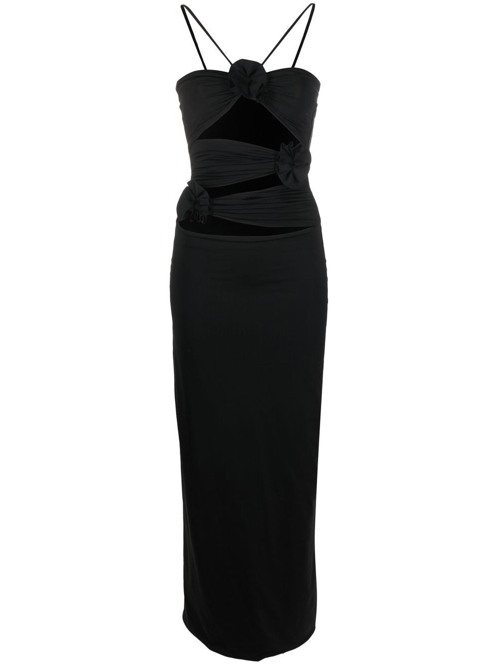 MAYGEL CORONEL Maygel Coronel Cut-Out Midi Dress