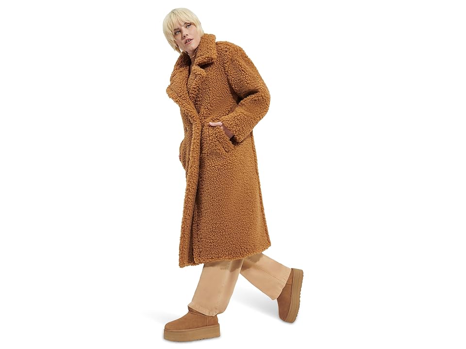 UGG UGG Gertrude Long Teddy Coat