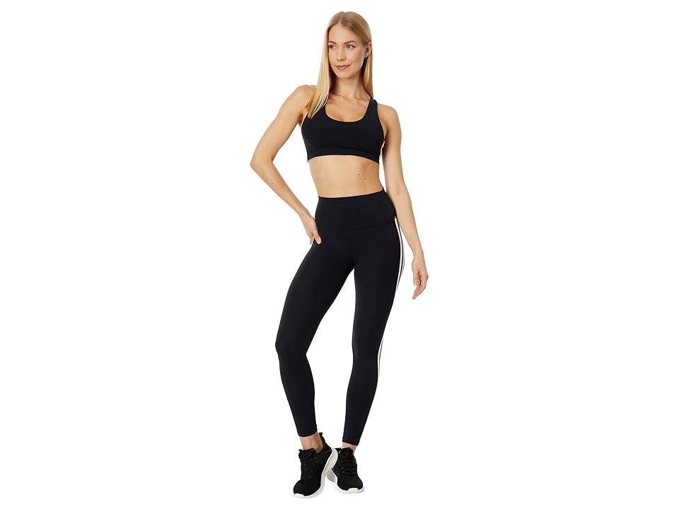 SPLITS59 ella high-waist airweight 7/8 leggings women's casual pants black/white