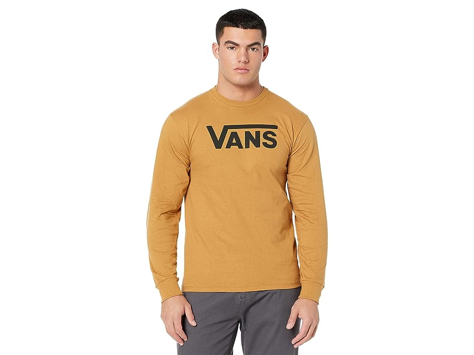 Vans Classic L/S Tee In Yellow 38% Off Editorialist