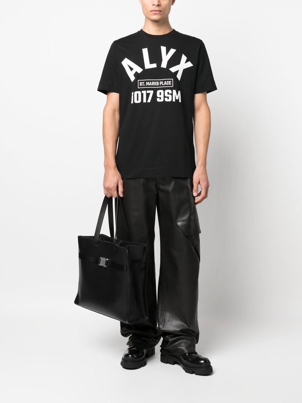 1017 ALYX 9SM techno logo-print t-shirt