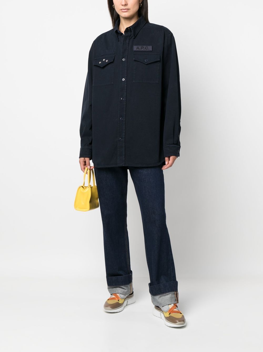 A.P.C. A.P.C. Stud-Embellished Jacket