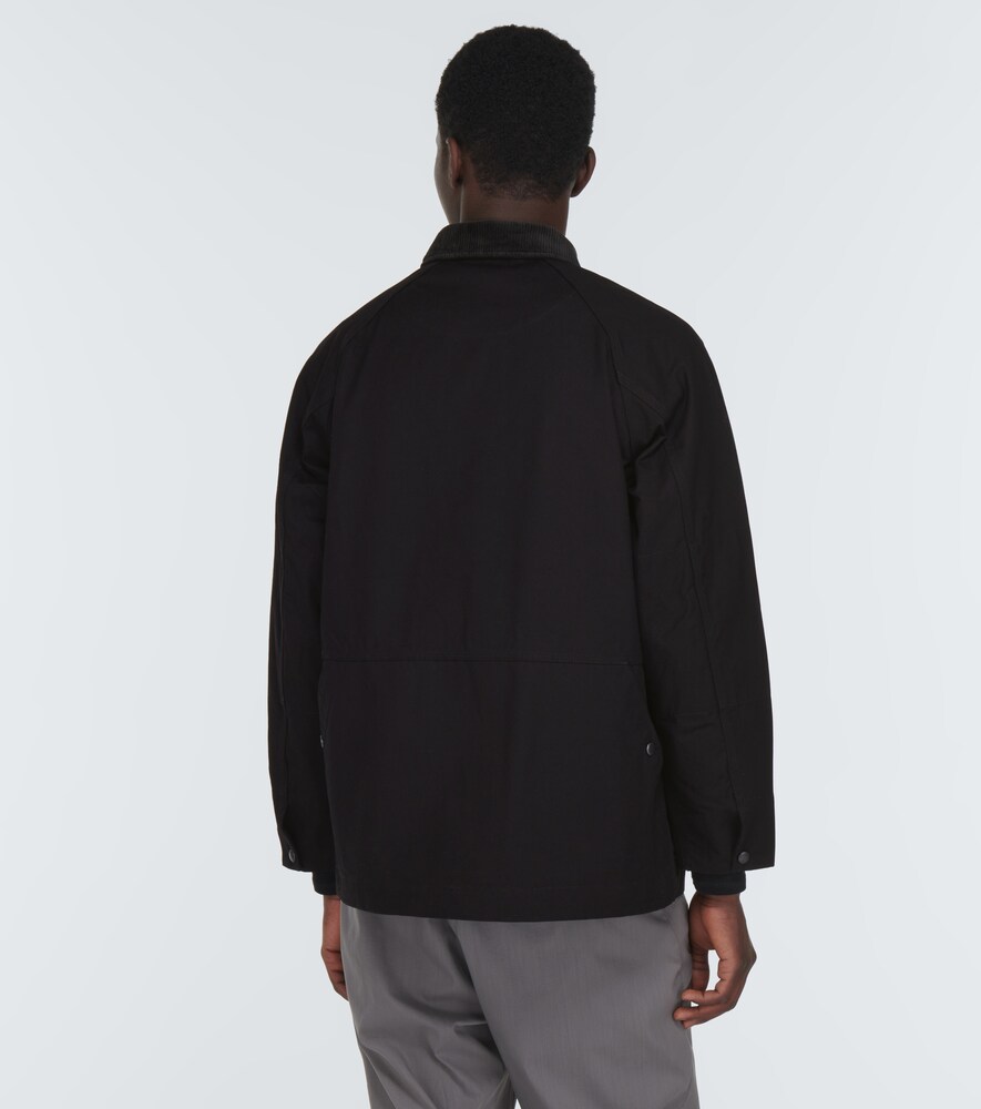Snow Peak Takibi Canvas Jacket In Black - 40% Off | Editorialist