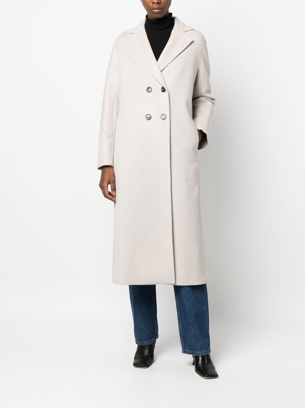 MOORER Moorer Ravenna-Le Long Overcoat