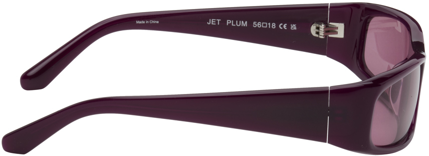 Chimi Purple Jet Sunglasses In Plum - 38% Off | Editorialist display picture 1