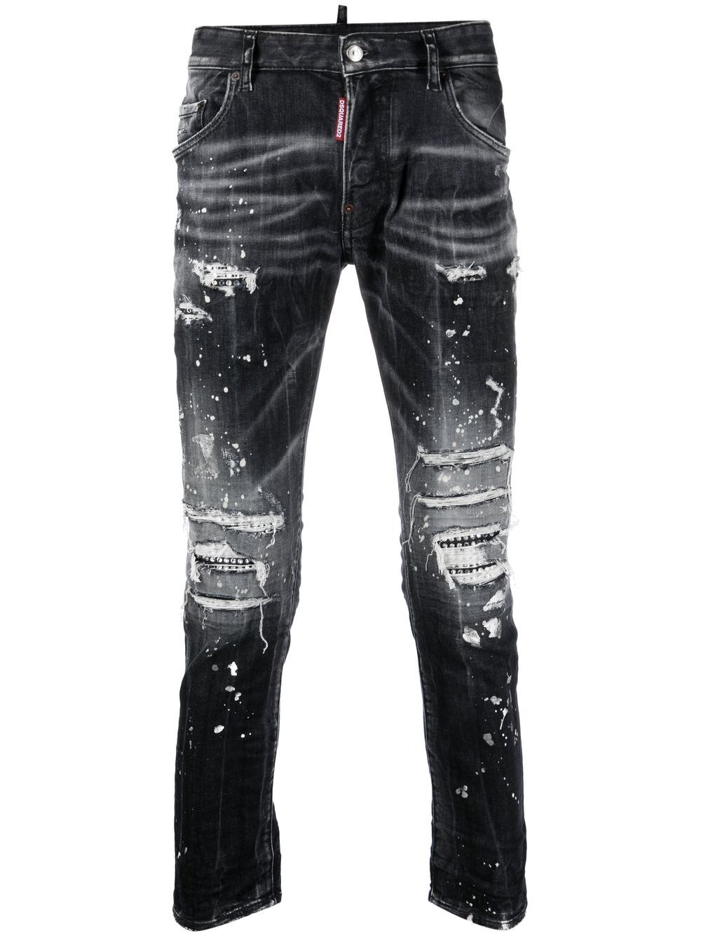 Dsquared2 Skater Washed Jeans In Black - 50% Off | Editorialist