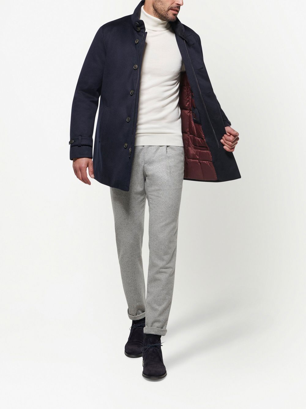 NORWEGIAN WOOL Norwegian Wool Cashmere Down-Lined Jacket
