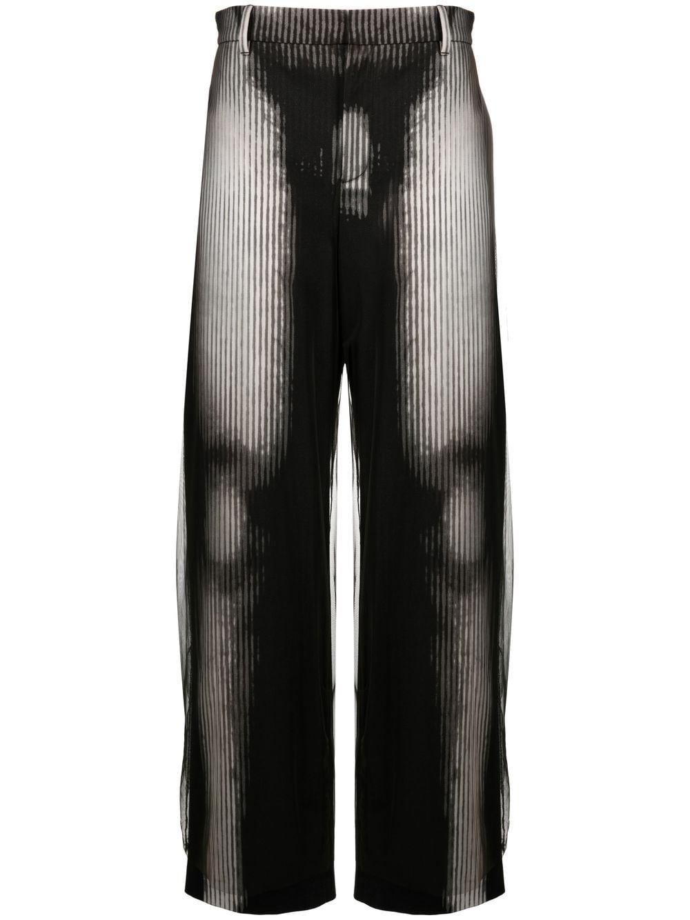 Y/Project X Jean Paul Gaultier Body Morph Traight Trouer In Black - 32% ...