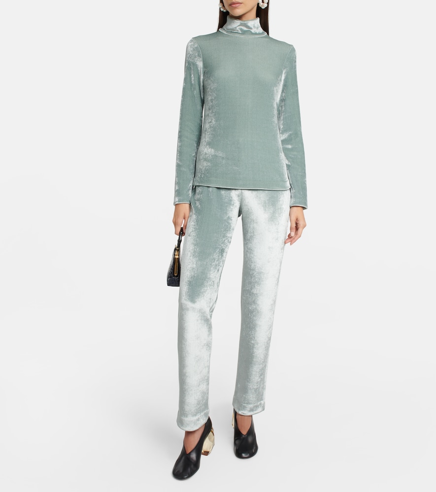 JIL SANDER Jil Sander Straight-Leg Wool-Blend Pants