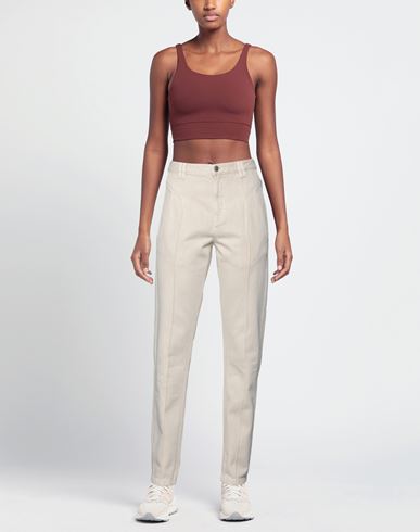 MARANT ETOILE MARANT ÉTOILE Straight-Leg Jeans in Beige Cotton