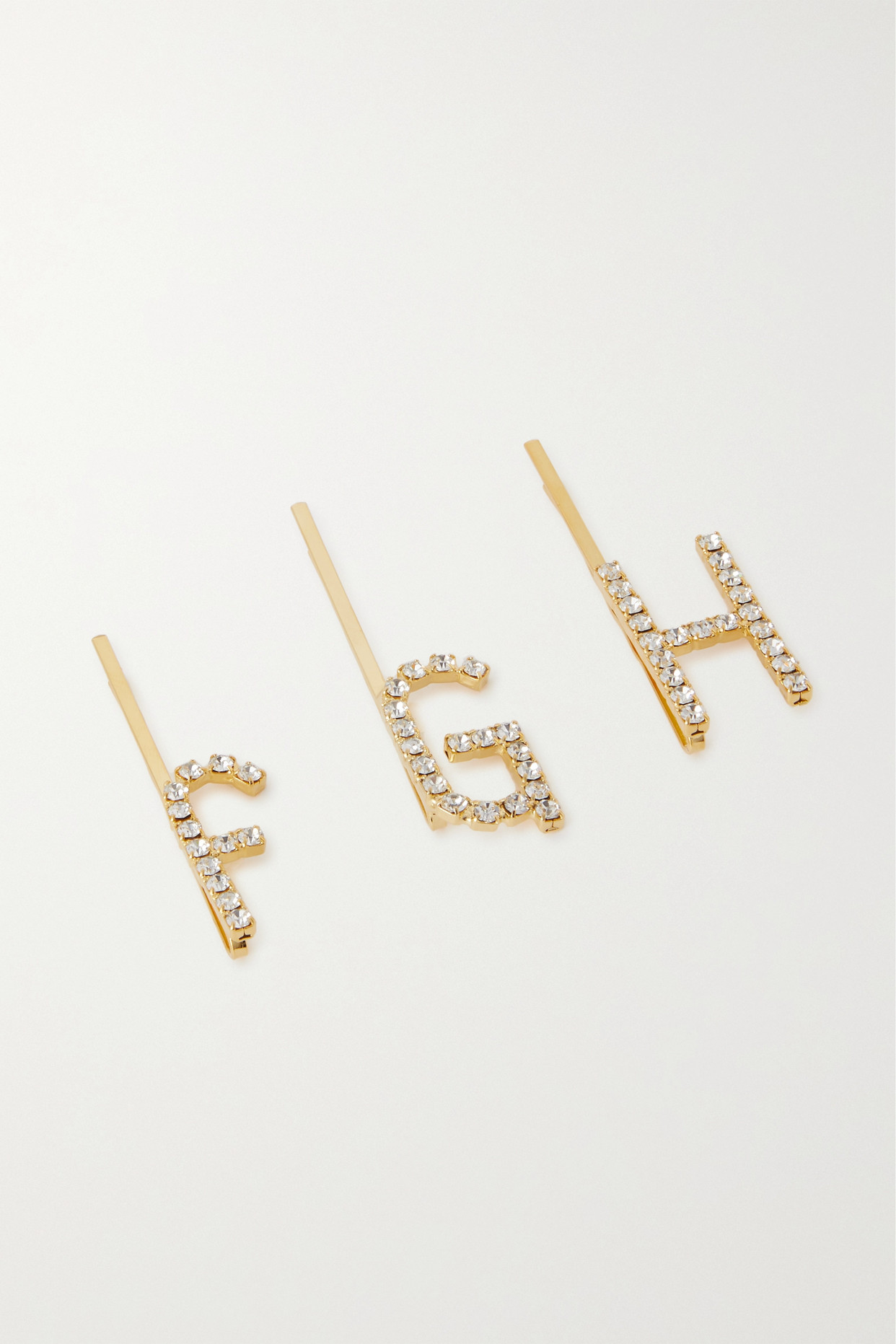 Lelet Ny Alphabet Hair Clip In Gold - 50% Off | Editorialist display picture 2