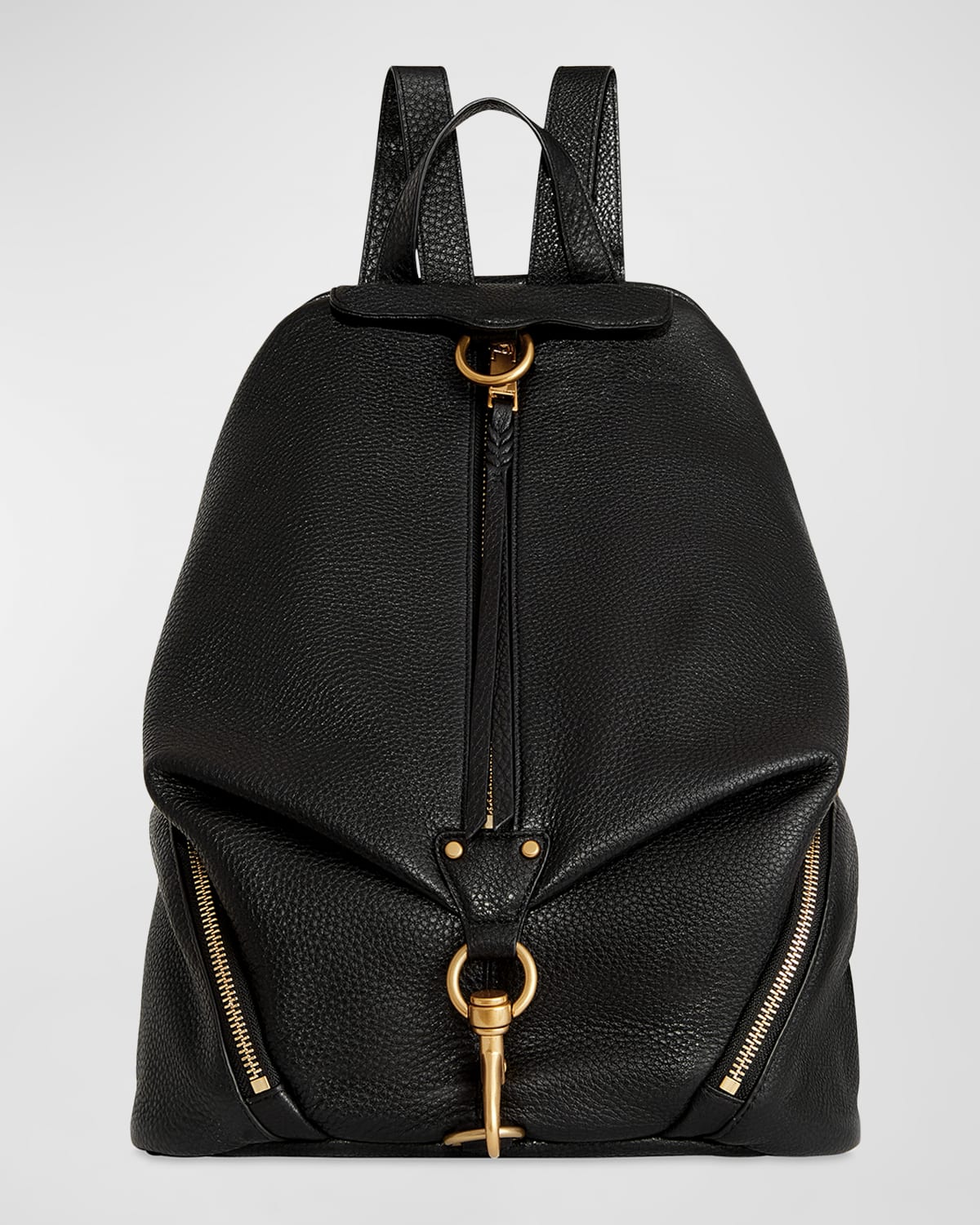 Rebecca Minkoff Julian Jumbo Black Leather Backpack Unboxing | Rebecca Minkoff Julien Backpack! - YouTube main image 2